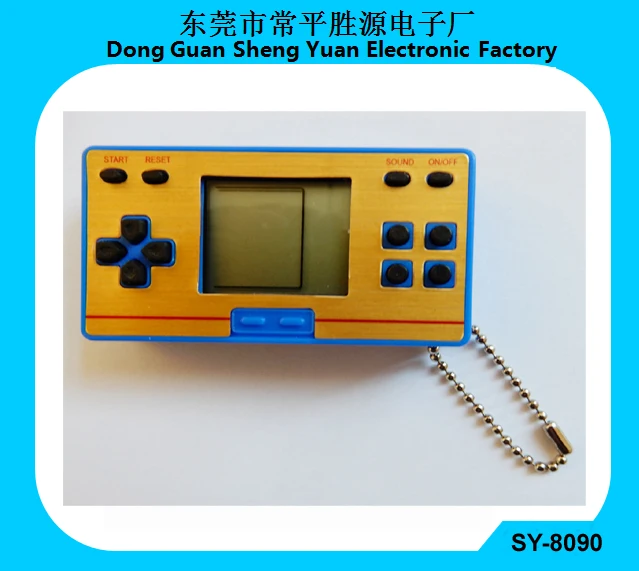 Promotion Gift Mini Game For Kids 9999 In 1 Brick Games With Keychain ...