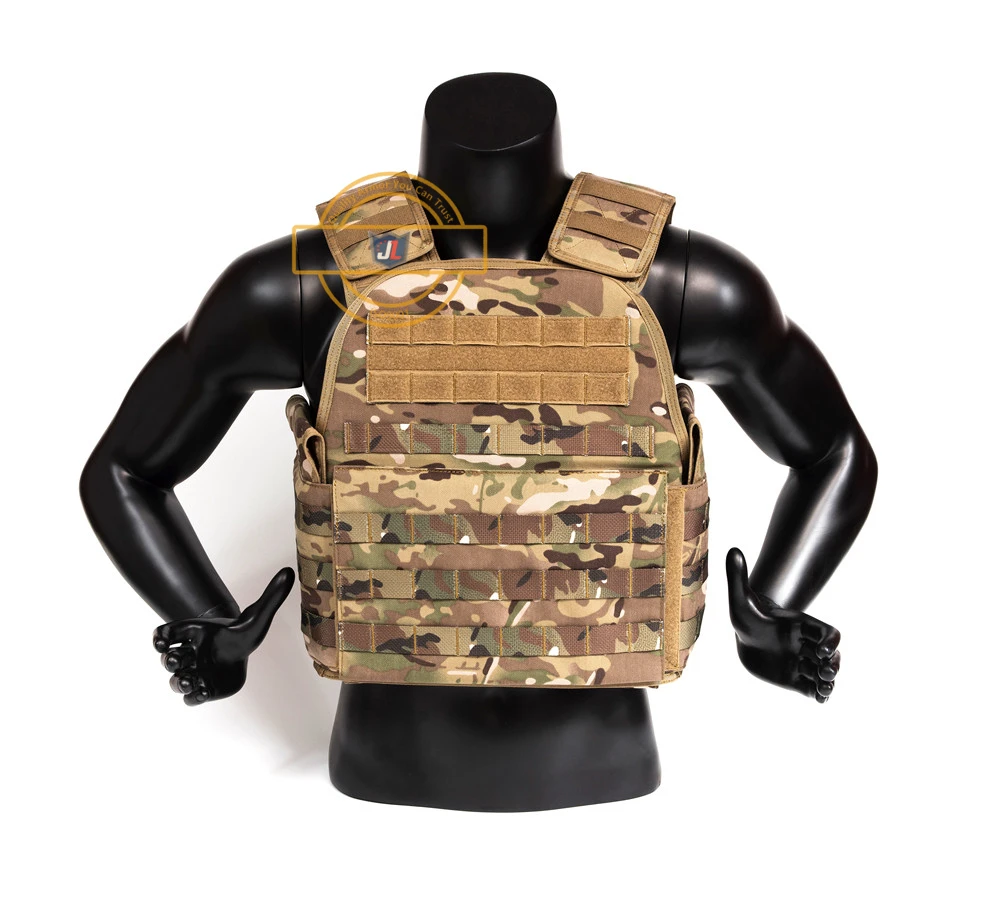 Light Weight Plate Carrier Multi Purpose Camo Military Combat Assault ...