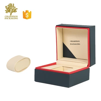 Single Watch Display Paper Packaging Box With Velvet Foam Insert - Buy ...