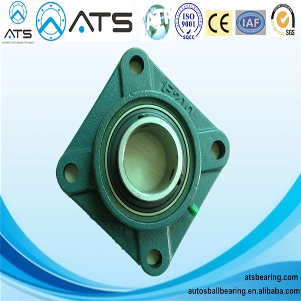 Steel Bearing Housing F203 F207 F210 F220 And Heavy Duty Ball Bearing ...