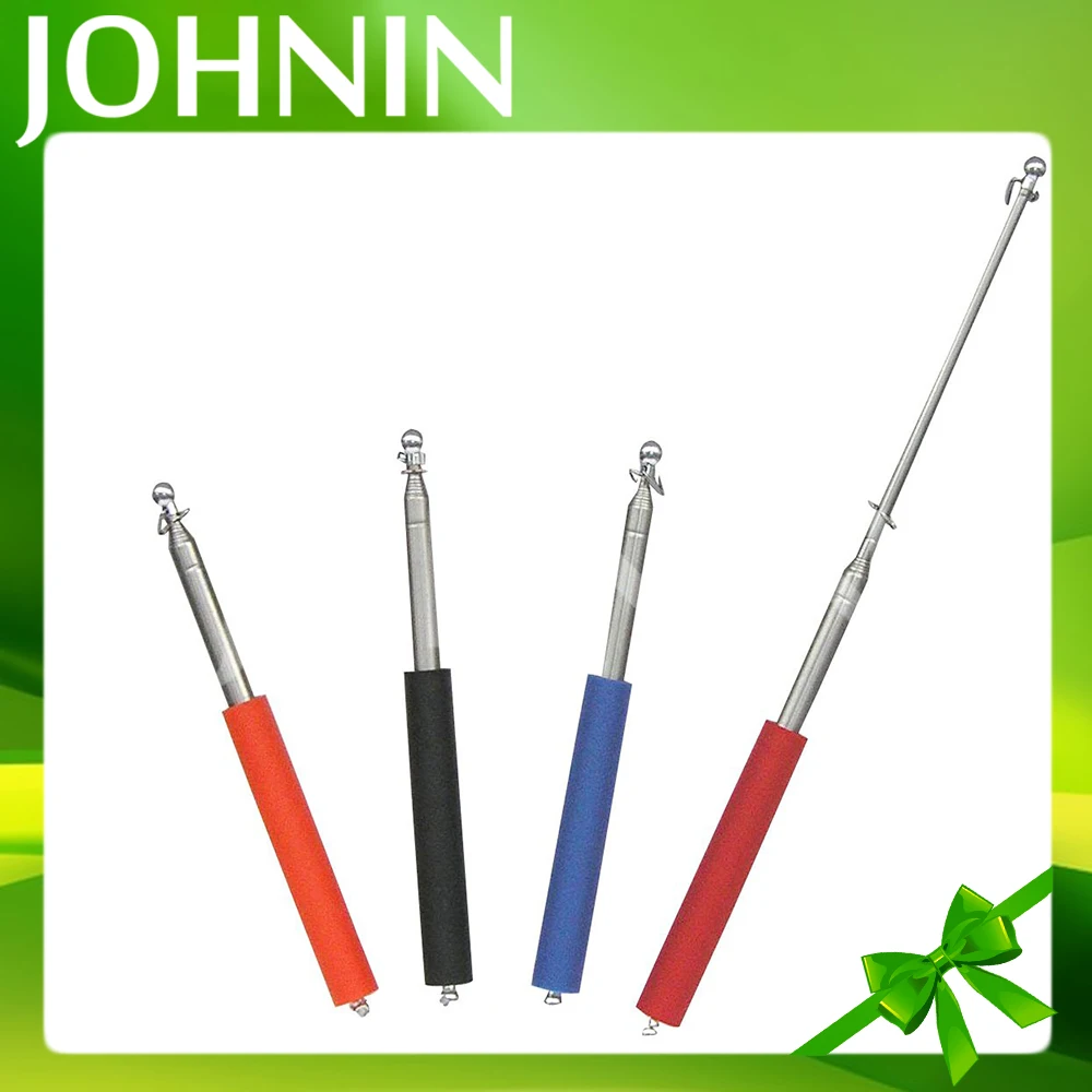 Retractable Portable Tour Guide Flag Pole - Custom Color & Size ...