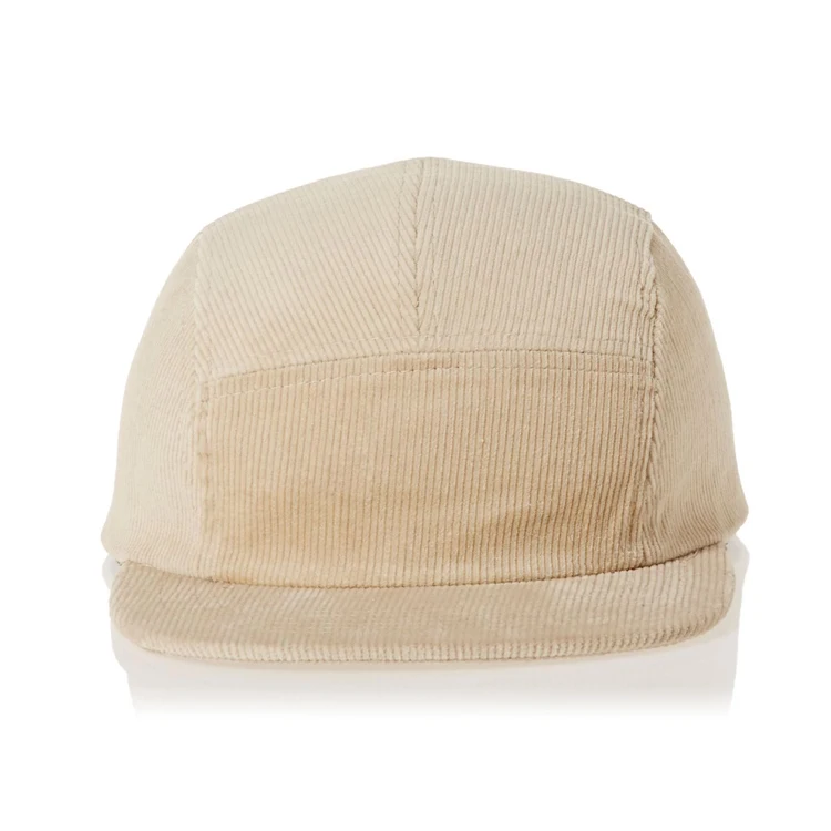 Blank 5 Panel Hat with Corduroy Fabric - Custom Your Logo