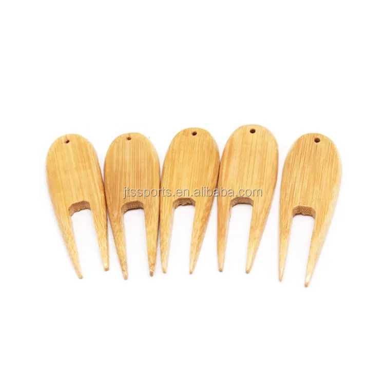Bamboo Golf Divot Repair Tools - Handmade & Eco-friendly