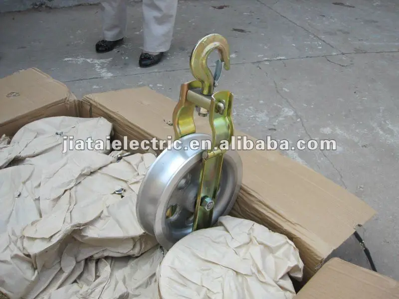Cable Pulley Block And Tackle/ Single Sheave Cable Hanging Pulleys ...