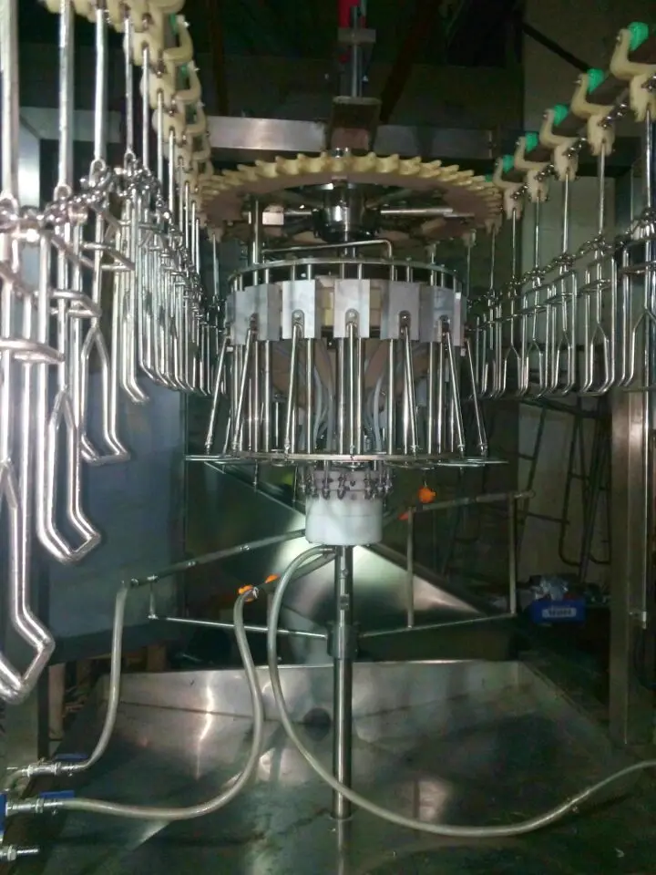 Poultry Automatic Evisceration Processing Machine Venter Cutter Opener ...