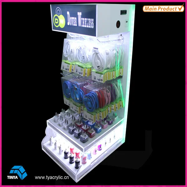 High Quality 5-shelf Disassembled Acrylic 30ml E Liquid E Juice Display ...