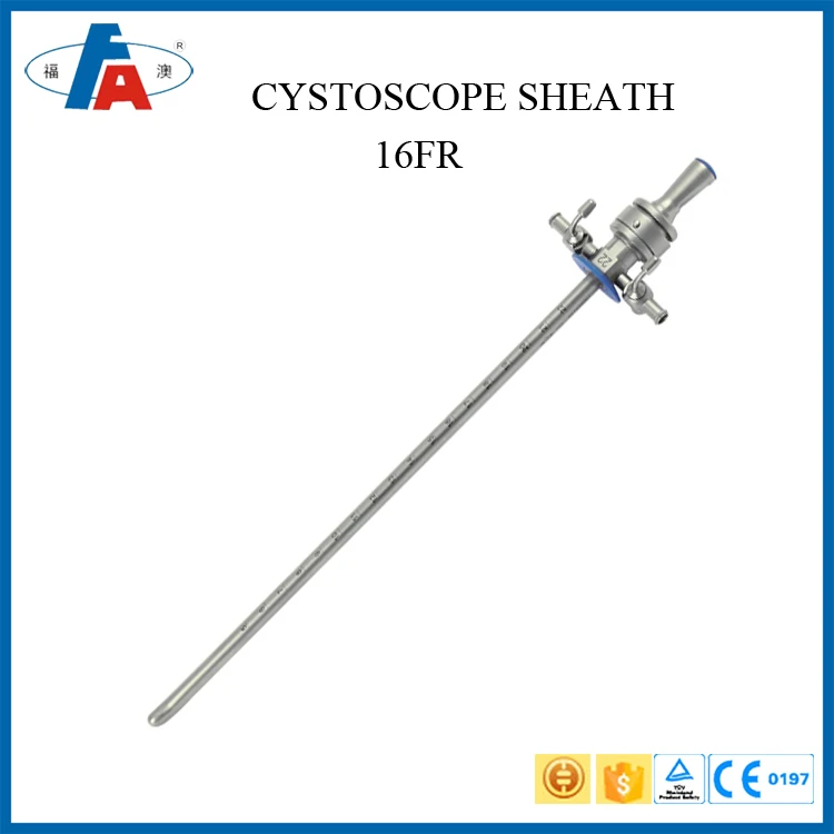 Cystoscope Metal Introducer Sheath & Obturator for Urology