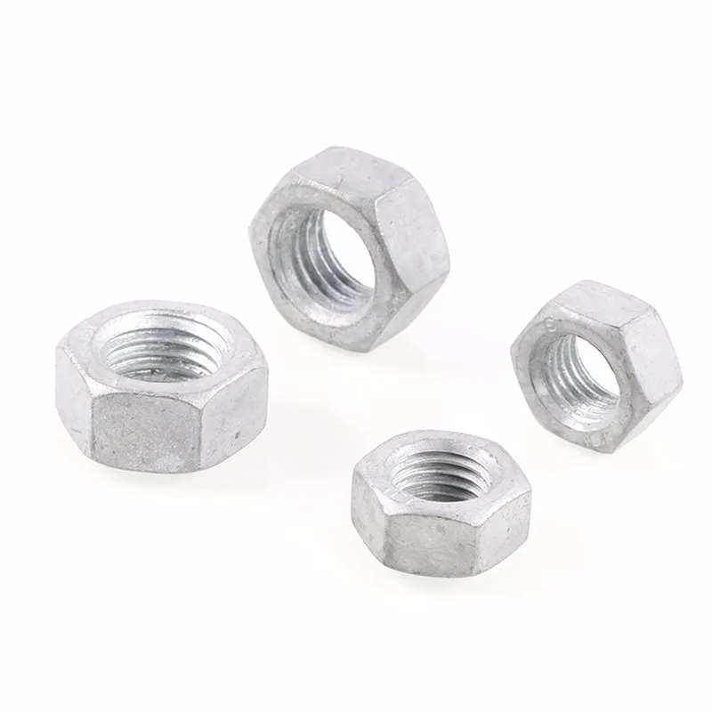 M6 M12 Carbon Steel Hdg Hexagon Nut Din934 - Buy Hdg Hexagon Nut,Carbon ...