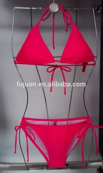 2015 Fashion Red Summer Wear Girls Micro String Bikinis - Buy Girls ...
