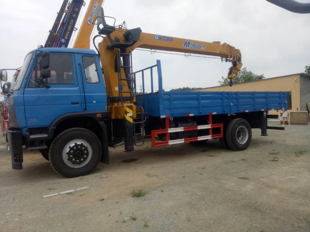 8 Ton Dump Truck With Crane - Buy Dump With Crane Truck,Truck With ...