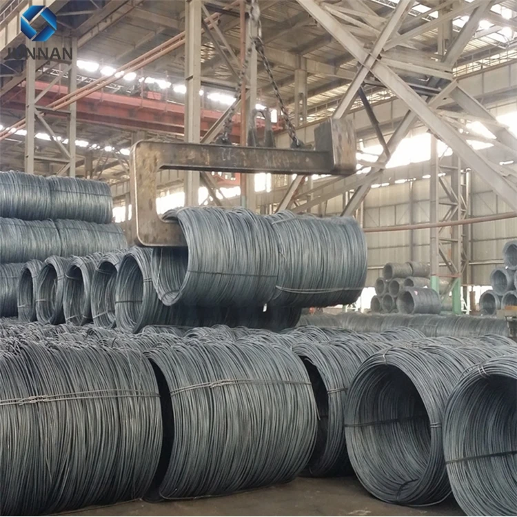 Low Carbon Round Plain Steel Rod & Wire in Coil DAI 5.6 MM