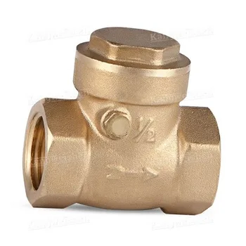 Superior Quality Brass Swing Flapper Type Check Valve Water Meter Non ...