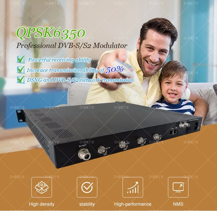 Carrier Grade Qpsk 8psk 16apsk 32apsk Broadcast Modulator