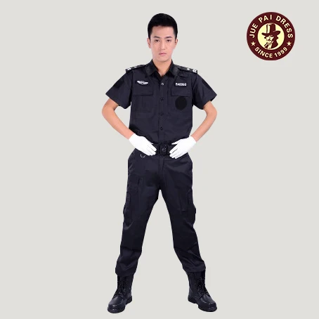 Black Men Security Guard Dress/ Uniform - Buy Security Guard Dress ...