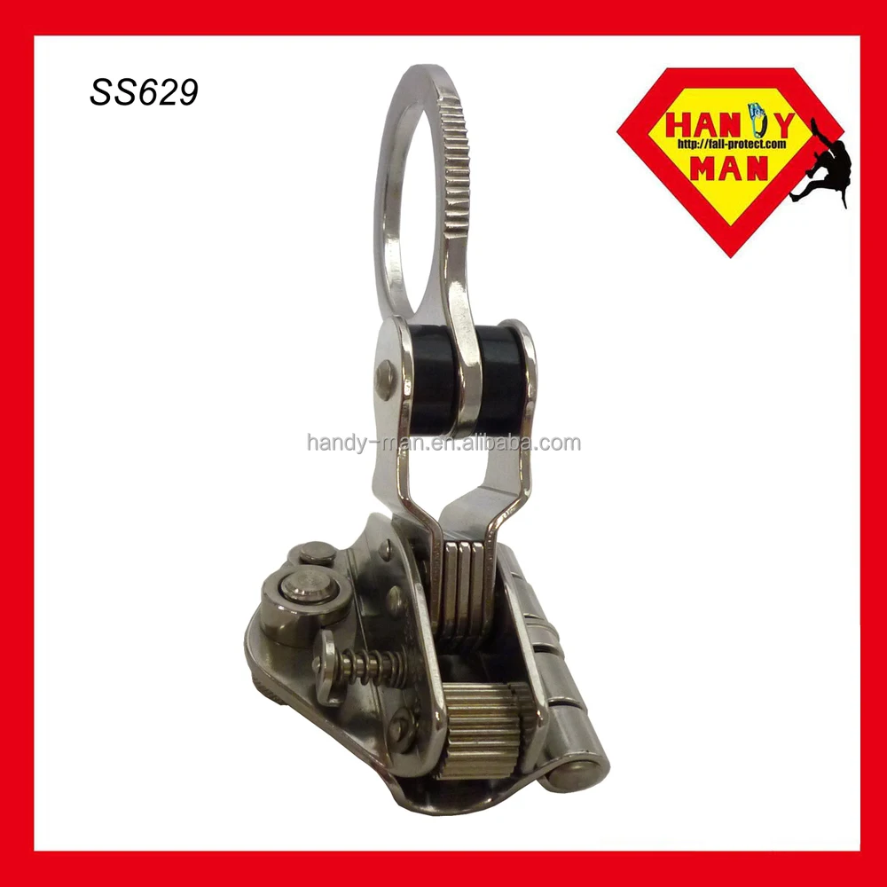 Ss629 Rope Grab With 2" Eye And Anti Panic - Buy Rope Grab,Rope Grab ...