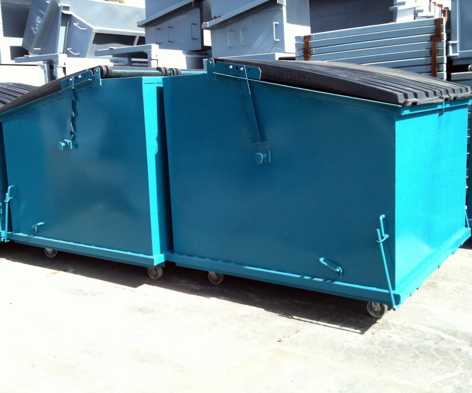 TG01A 4.6m3 Front Lift Bins Large Waste Storage Bins on Wheels| Alibaba.com