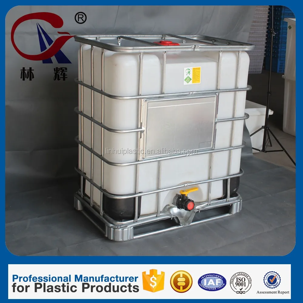 500 ליטר פלסטיק סיבובי IBC טנק 500 L-מכונות לסינון מים-מספר זיהוי מוצר ...