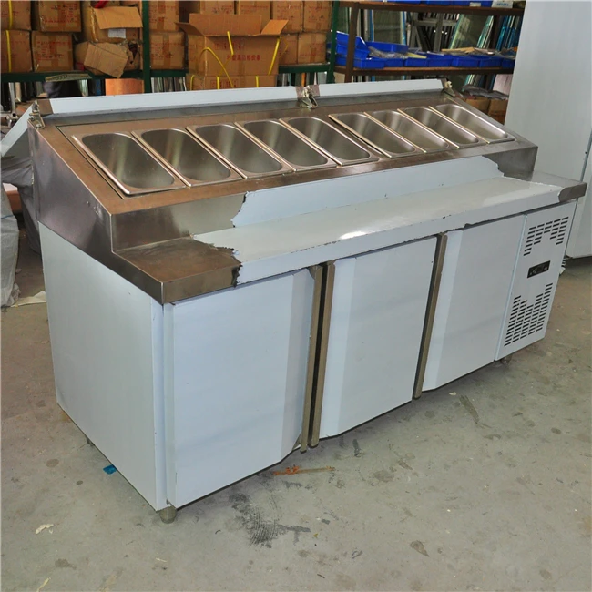 300l Salad Bar Under Counter Freezer/refrigerator/cooler/workbench ...