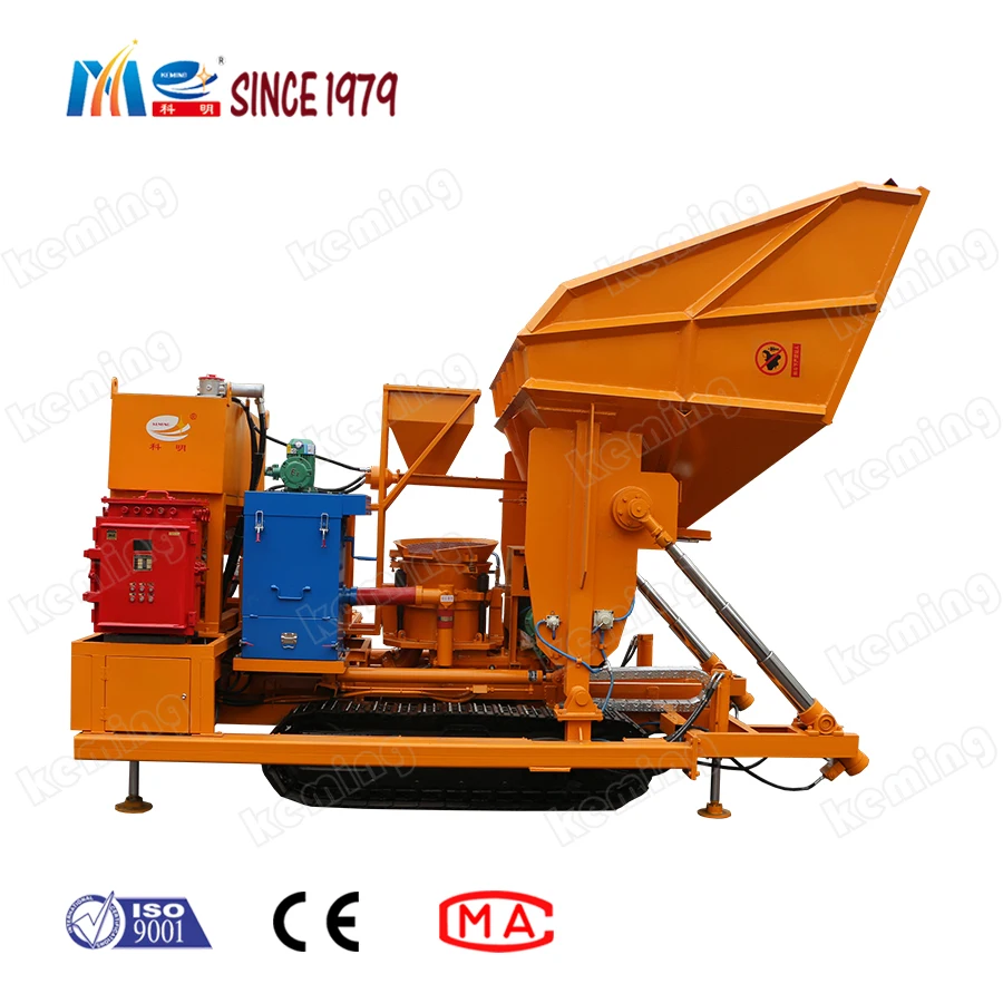 Shotcrete Robot with Telescopic Arm - Efficient & Durable