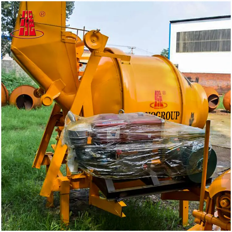 Yellow Diesel Engine Concrete Mixer Price Bucket Concrete Mixer - Buy ...