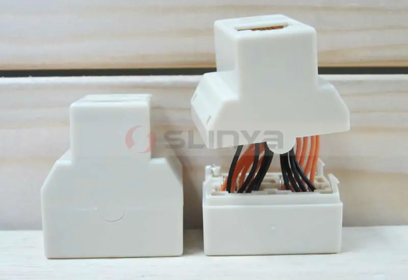 10 Pin Rj45 Connector Rj45 Network Lan Splitter Extender Connector Plug ...