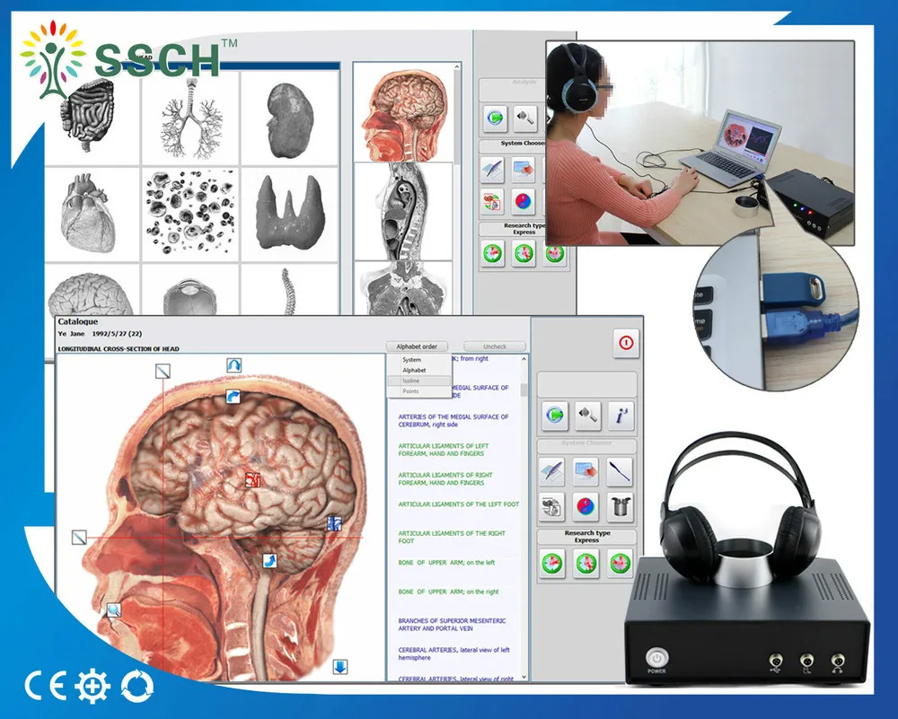 Bioresonance Health Scan And Therapy Metatron Nls 4025 For Body ...