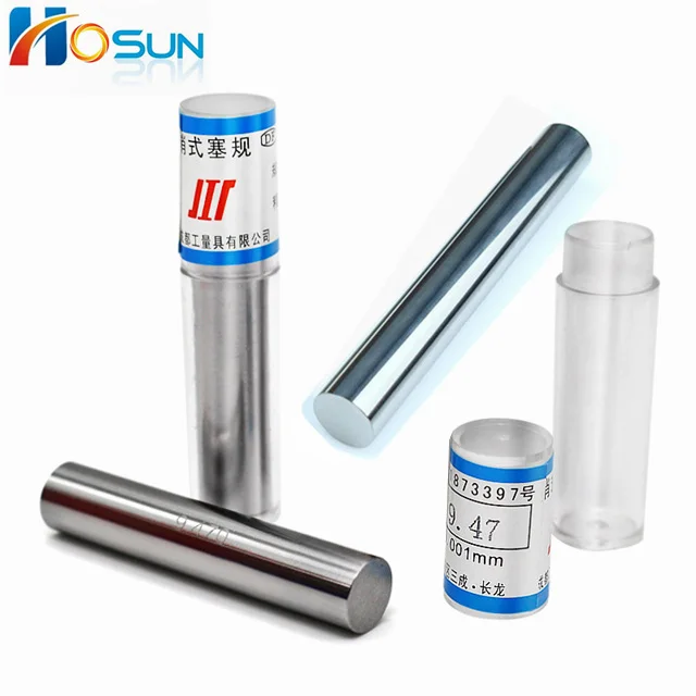 Standard Step 0.01mm Pin Gauge 0.1-32mm Length 50mm Hole Flush Pin ...