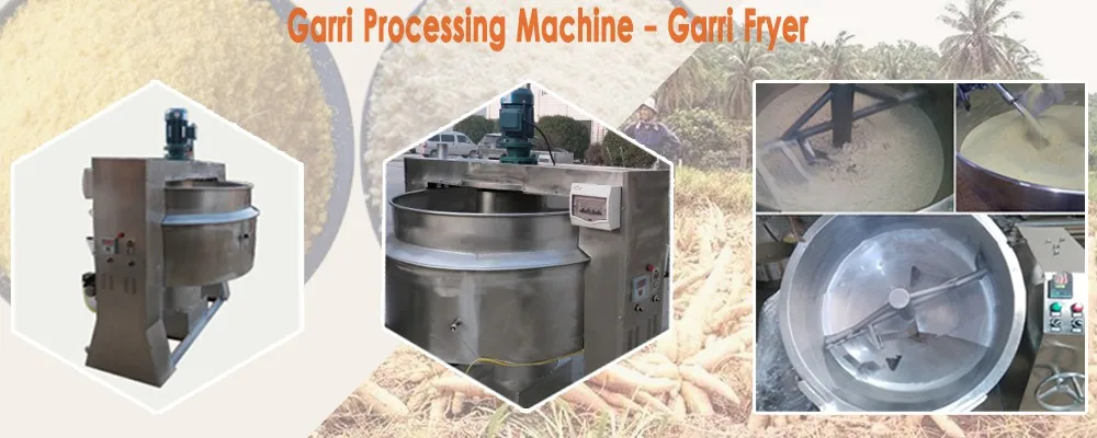 China Low Cost Garri Cassava Flour/garri Frying Machine In Nigeria ...