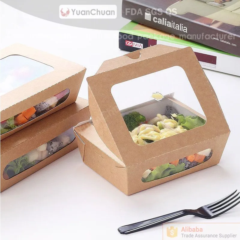Hefei Yuanchuan Paper Products Co Ltd - Durable & Recyclable Salad Boxes