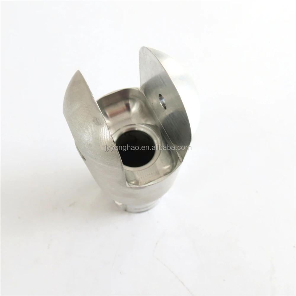 Custom Machining Lamp Knuckle Joint - Aluminum & Stainless Steel