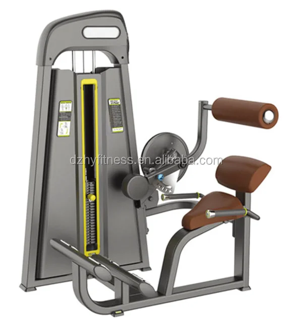 Pin Loaded Fitness Equipment / Commercial Back Extension For Gym Use ...