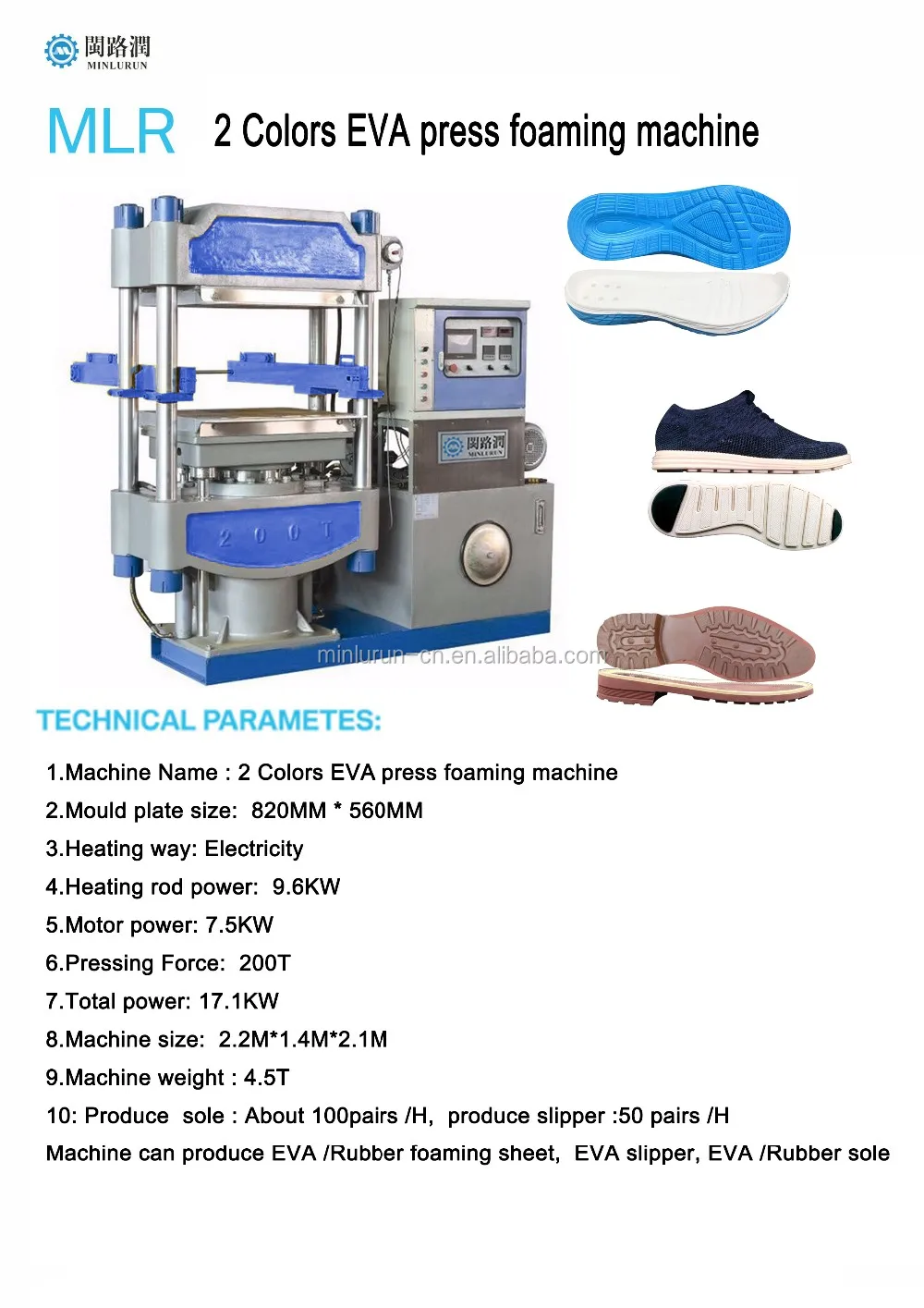 High Quality Eva Shoe Injection Moulding Making Machine - Buy Shoe Sole ...