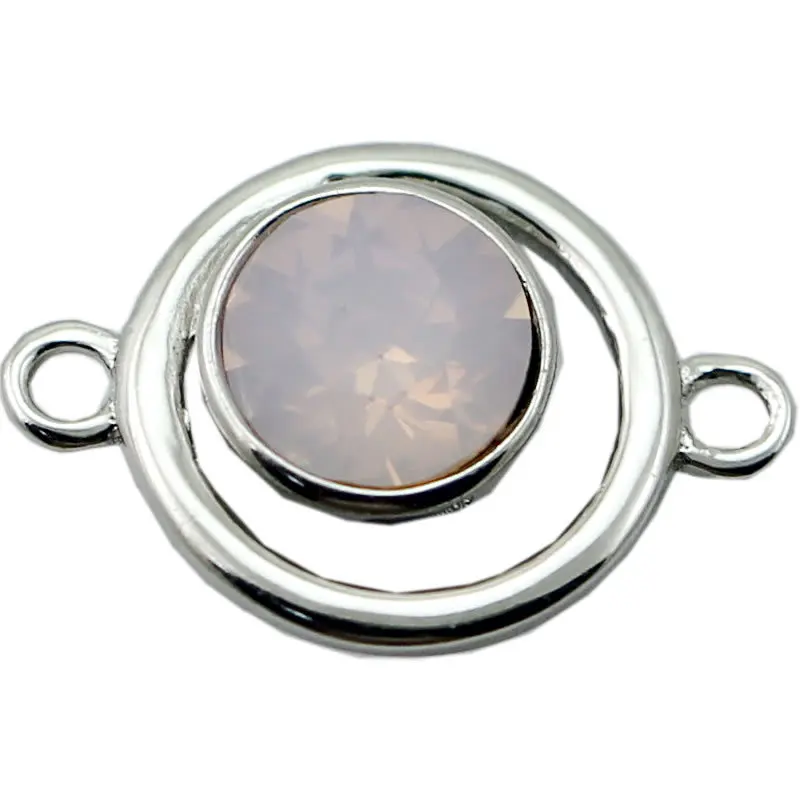 Beadsnice 30565 Cabochon Bezels 925 Silver Connector Settings To Hold ...