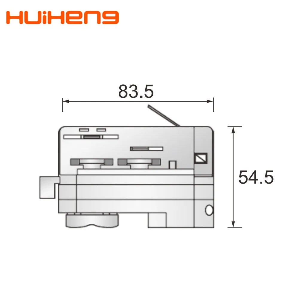 3 Phase 4 Wire LED Track Light Adapters - Efficient Lighting