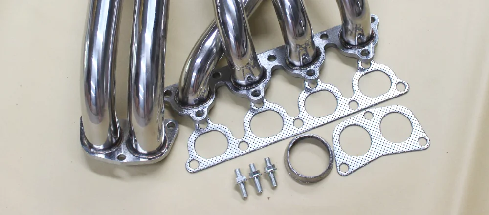 Stainless Steel Exhaust Pipe Manifold Headers For Honda Civic/crx/del ...