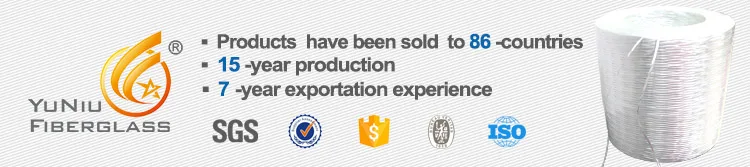 E Glass Direct Roving Fiberglass Roving 4800 Tex 2400 Tex 1200 Tex For ...