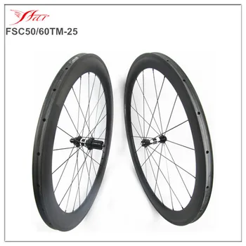 Mixed Carbon Tubular Rims 50mm 60mm Bicycle Wheels,High Profile Custom ...