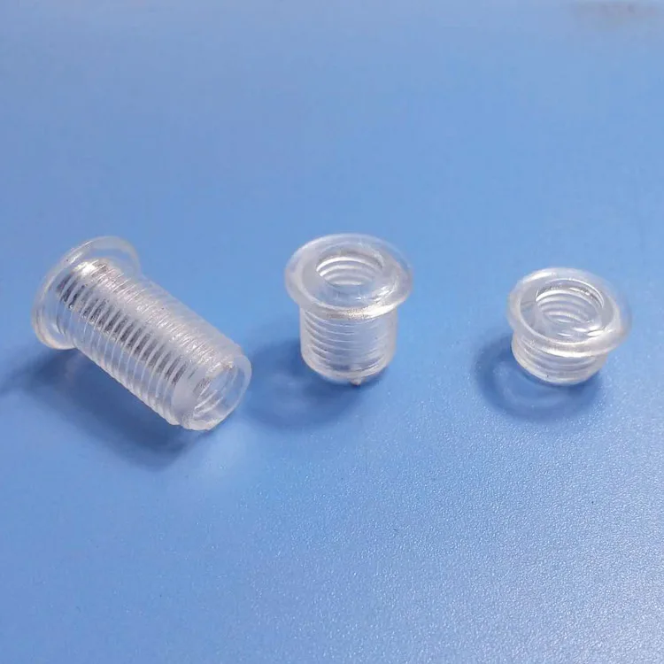 Longsan M12 Transparent Plastic Hollow Screw - ISO Standard
