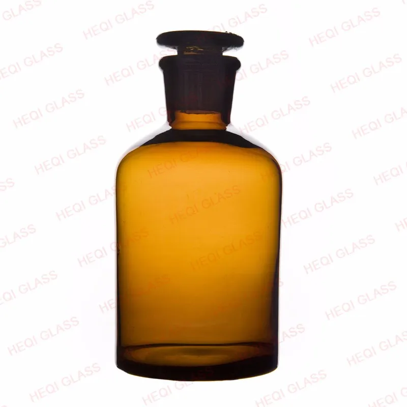 High Quality Different Types Lab Glass Reagent Bottle 250 Ml Wide-mouth ...