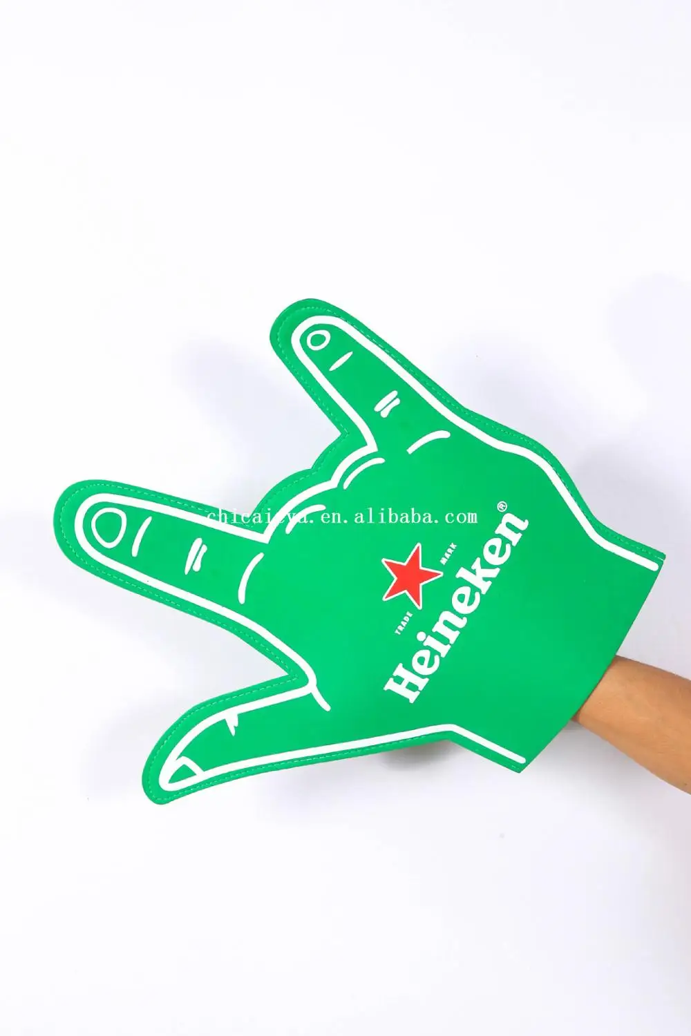 Eva Cheering Foam Hands Custom Eva Foam Fingers Big Team Sport Fans ...