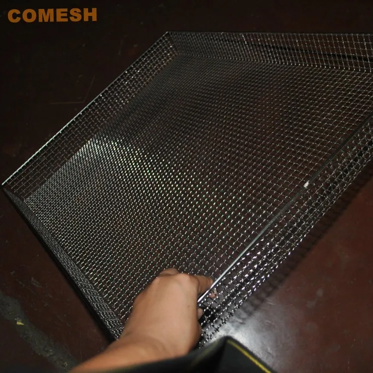 Stainless Steel Wire Mesh Food Tray / Bread Baking Tray - Buy Stainless ...