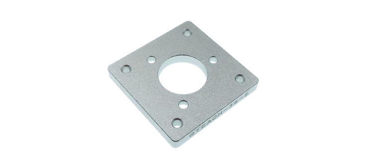 Rotary Encoder Flange Mounting Bracket With 20mm Seam Allowance Rotary ...