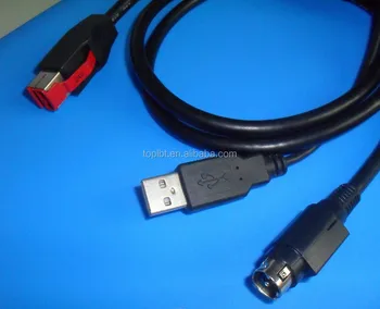 Usb Cable 24v Power Cable For Epson And Pos Printer - Buy 24v Power Usb ...
