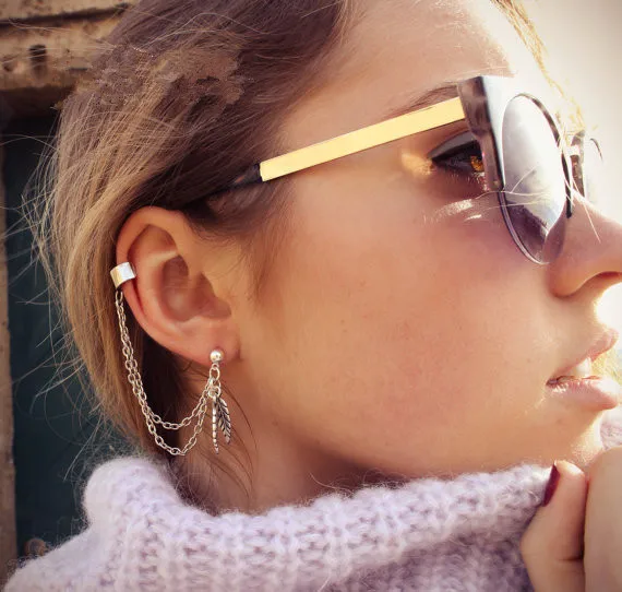 Shell Statement Earrings Cuffs African Beach Tribal Gift For Her - Buy ...