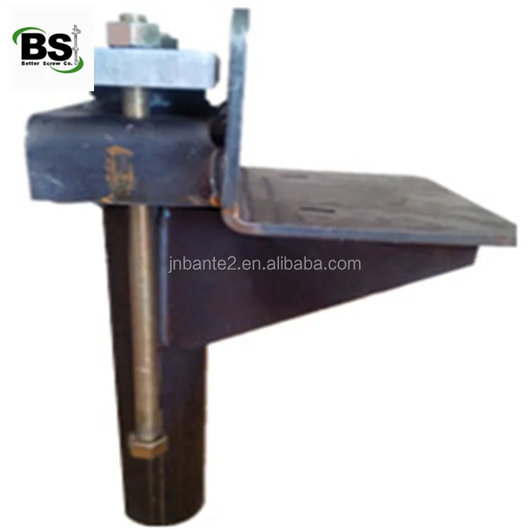 New Construction Brackets For 1-1/2inch Helical Piers Foundation System Galvanized Helical Screw ...