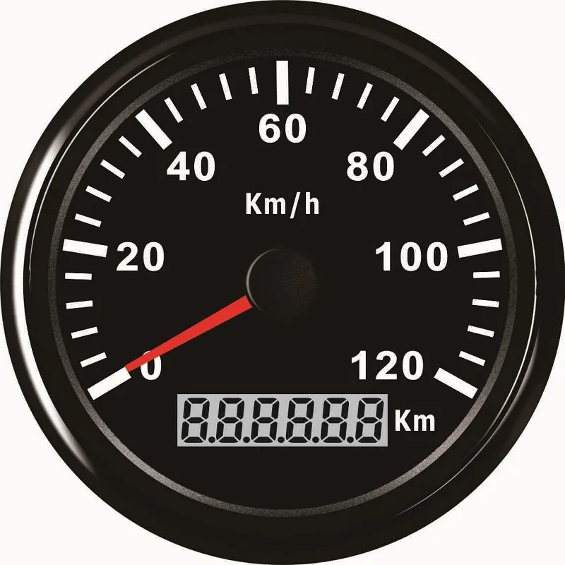 GPS Compteur De Vitesse Jauge Odomètre Vélomètre 0-120 KM/H Vitesse ...