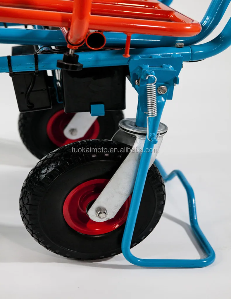 120l 250w Electric 3wheels Hand Push Trolley Beach Hand Cart Folding ...