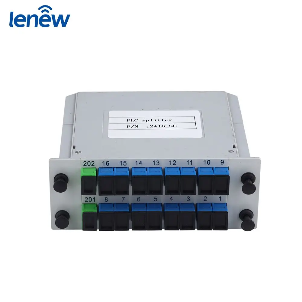 Sc/pc 2x16 Optical Fiber Plc Splitter Importance Of Communication - Buy ...