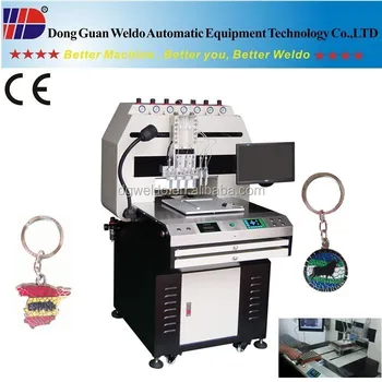 Full Automatic Epoxy Coating Metal Keychain Coating Machine - Buy Epoxy ...