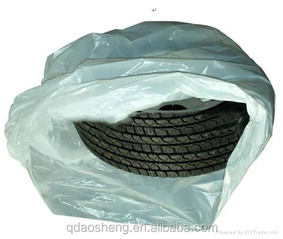 Disposable Clear Pe Plastic Tire Bag - Buy Tire Bag,Pe Plastic Tire Bag ...